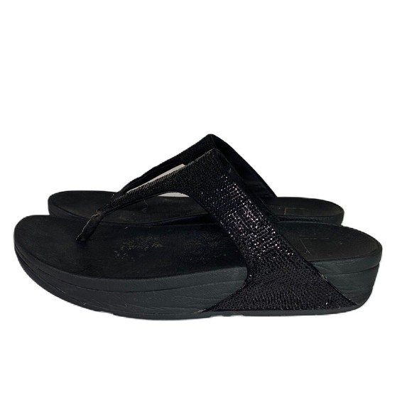 Fitflop | Shoes | Fitflop Electra Micro T Post H200 Womens Sz 9 Pewter ...
